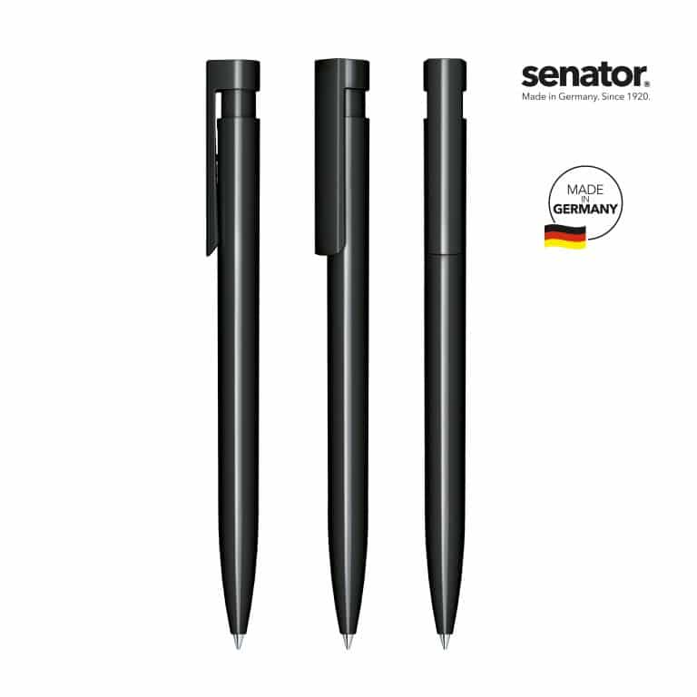Senator Liberty Polished Plastic Ballpen - Mannik Merchandise LTD