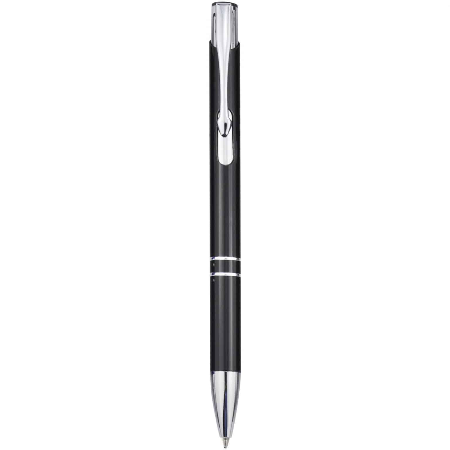 Moneta aluminium click ballpoint pen - Mannik Merchandise LTD